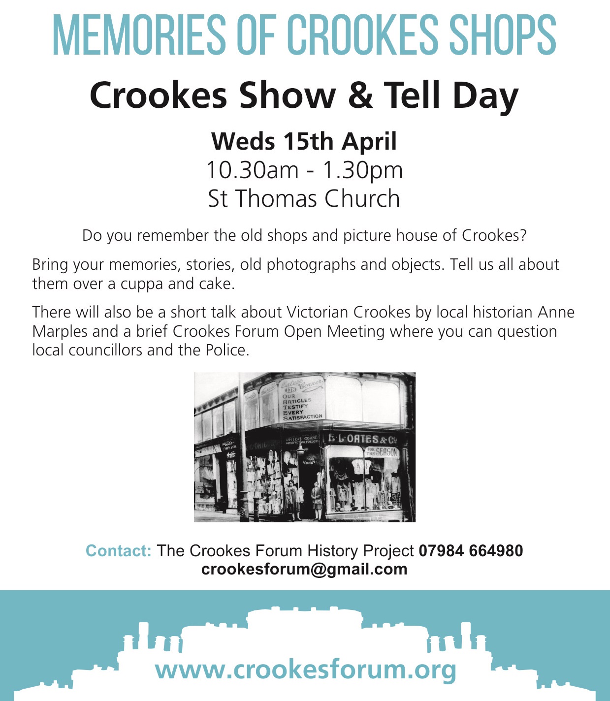 Memories of Crookes shops show-and-tell day – Crosspool News ...