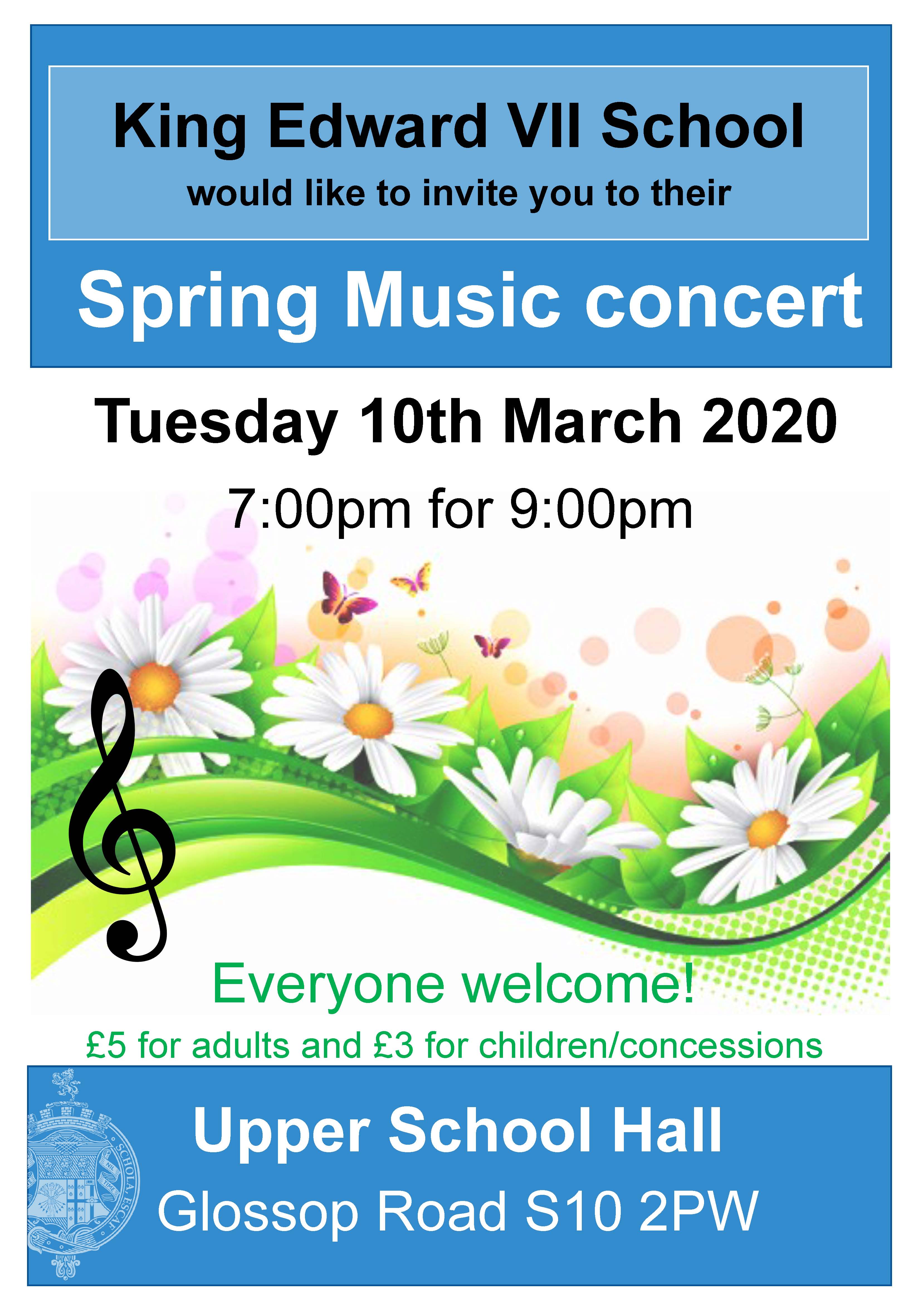 SPRING MUSIC CONCERT – Crosspool News – crosspool.info