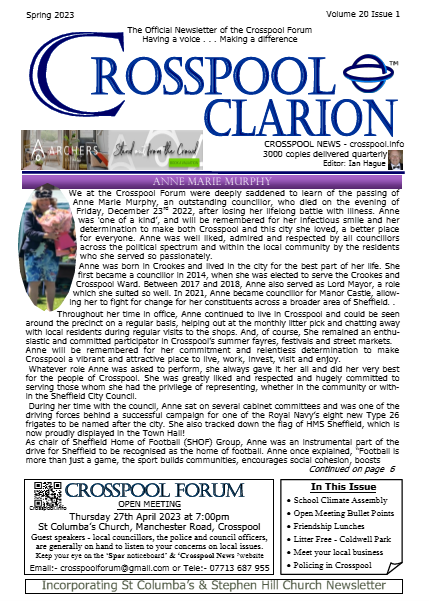 Crosspool Clarion Spring 2023 – Crosspool News – crosspool.info