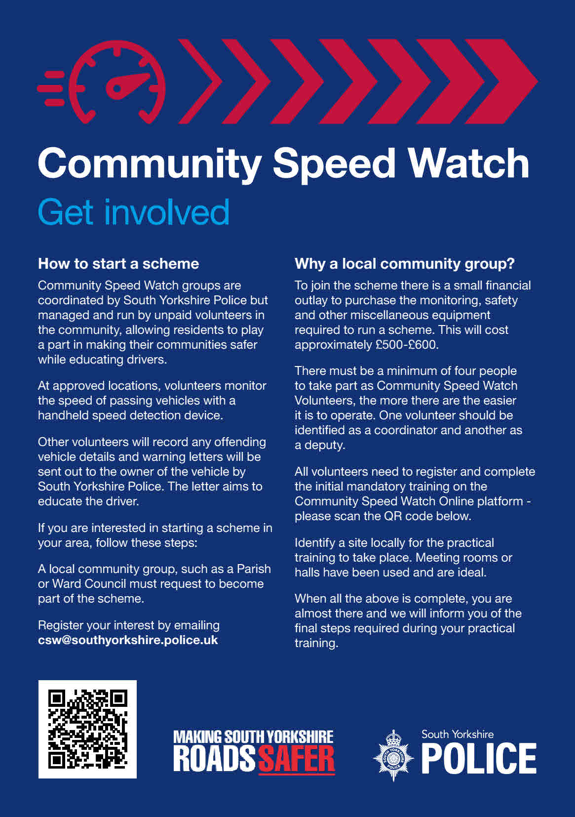 Volunteers Needed for Community Speed Watch Group – Crosspool News – crosspool.info