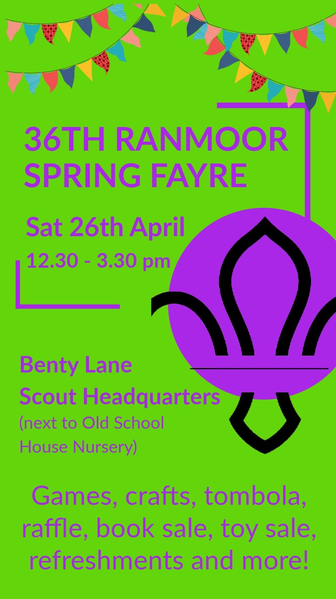 Scouts Spring Fayre – Crosspool News – crosspool.info